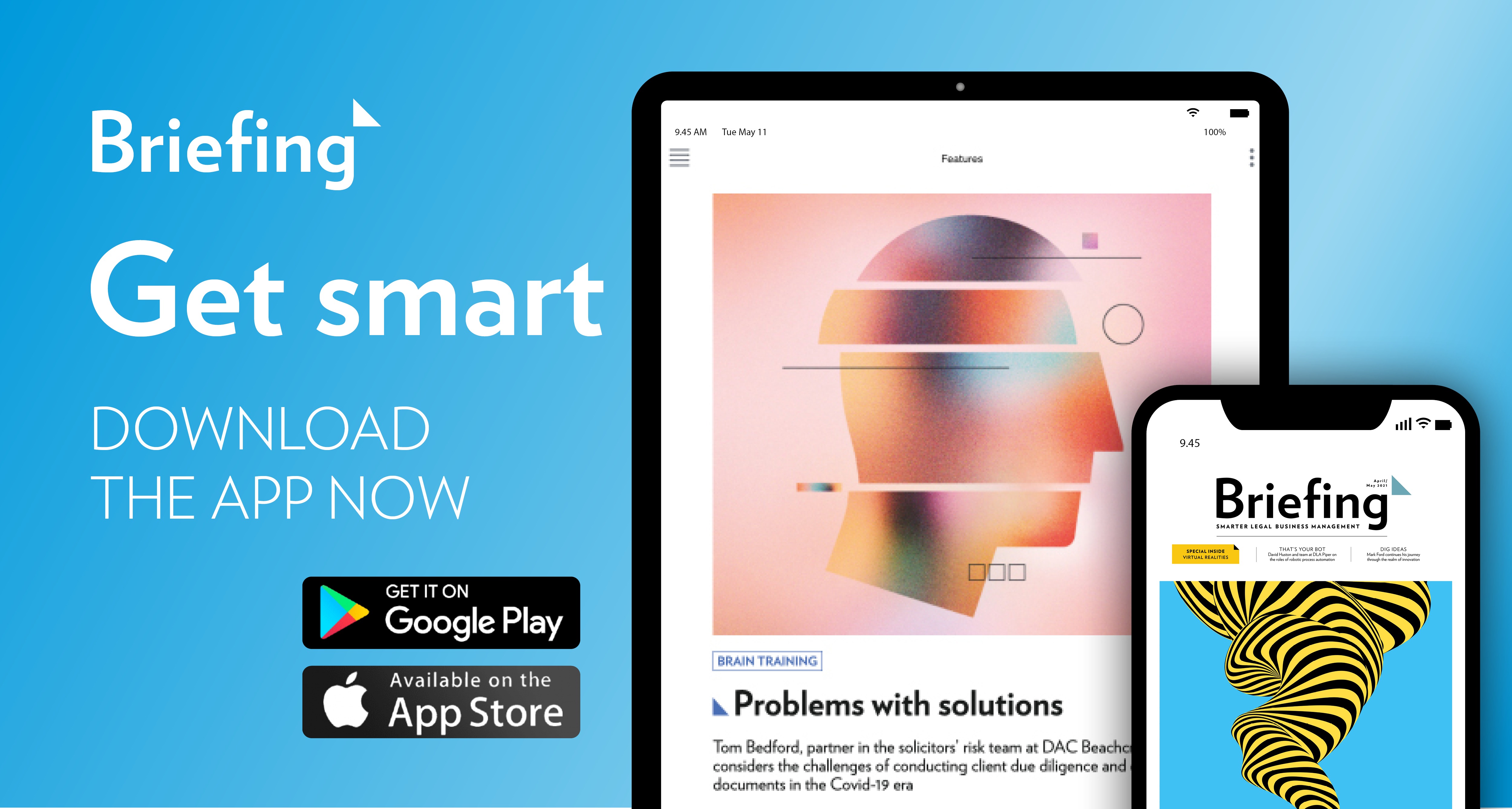 Briefing magazine app - Briefing