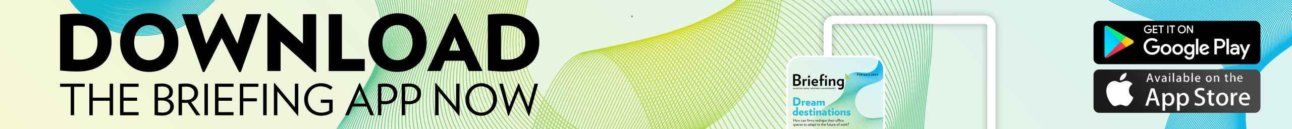 Briefing magazine app - Briefing